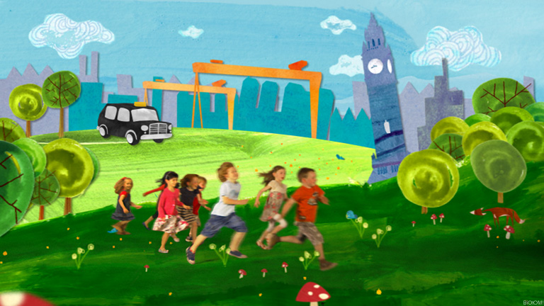 BiOtOM! "sesame tree" TV show intro - stills 01